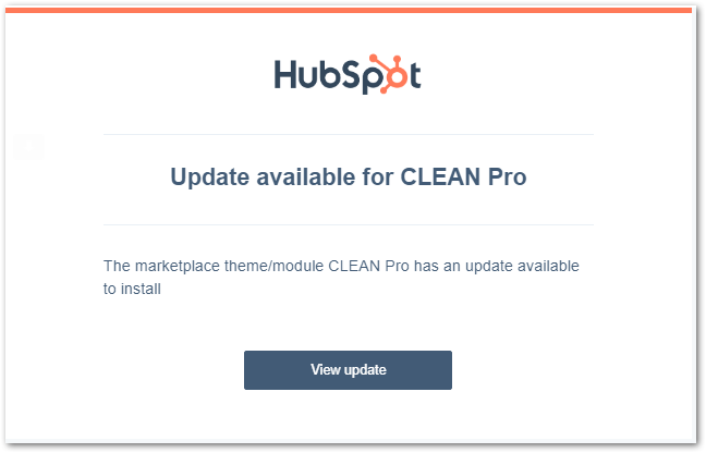 Installing Hubspot Theme Updates